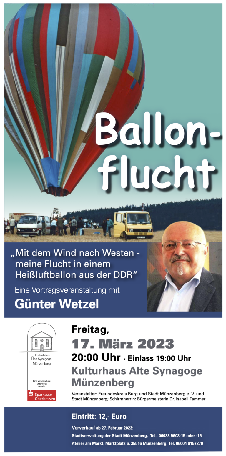 Die Mauer und die Ballonflucht: Günter Wetzel erzählt seine Geschichte ...